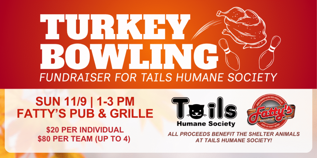 Turkey Bowling Fundraiser - Tails Humane Society